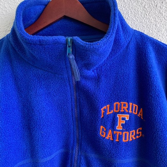 Old Varsity Brand | Jackets & Coats | Florida Gators Blue Fleece 2 Zip ...